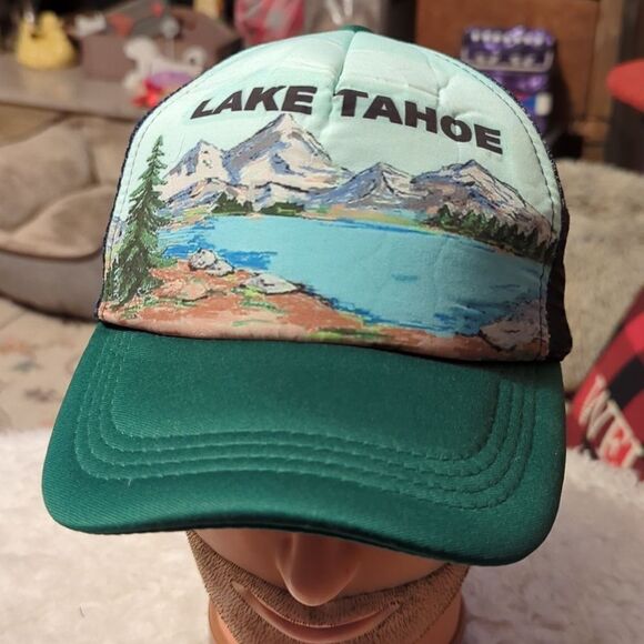 trucker | Accessories | Vintage Lake Tahoe Cap Elevation 800 Brand ...
